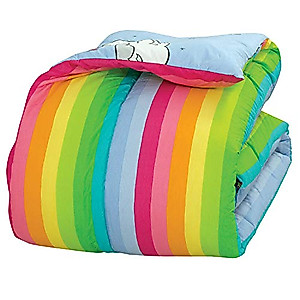 Kidz Mix Rainbow Unicorn Bed in a Bag, Twin