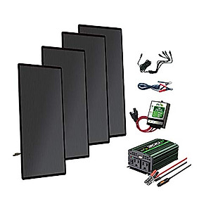 Nature Power 40060 72-Watt Mini Solar Power Farm Includes 4 18-Watt Panels