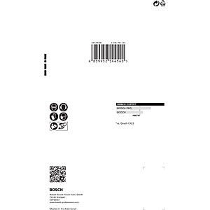 Bosch Professional 10x Expert C470 Sandpaper (for Hardwood, Paint on wood, 100x150 mm, Grit 80, Accessories Multi Sander)