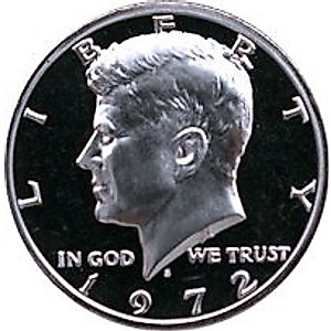 1972 S Gem Proof Kennedy Half Dollar US Coin Half Dollar Uncirculated US Mint