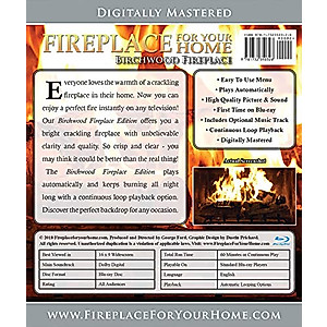 Fireplace For Your Home: Birchwood Fireplace Edition Blu-ray Disc #13