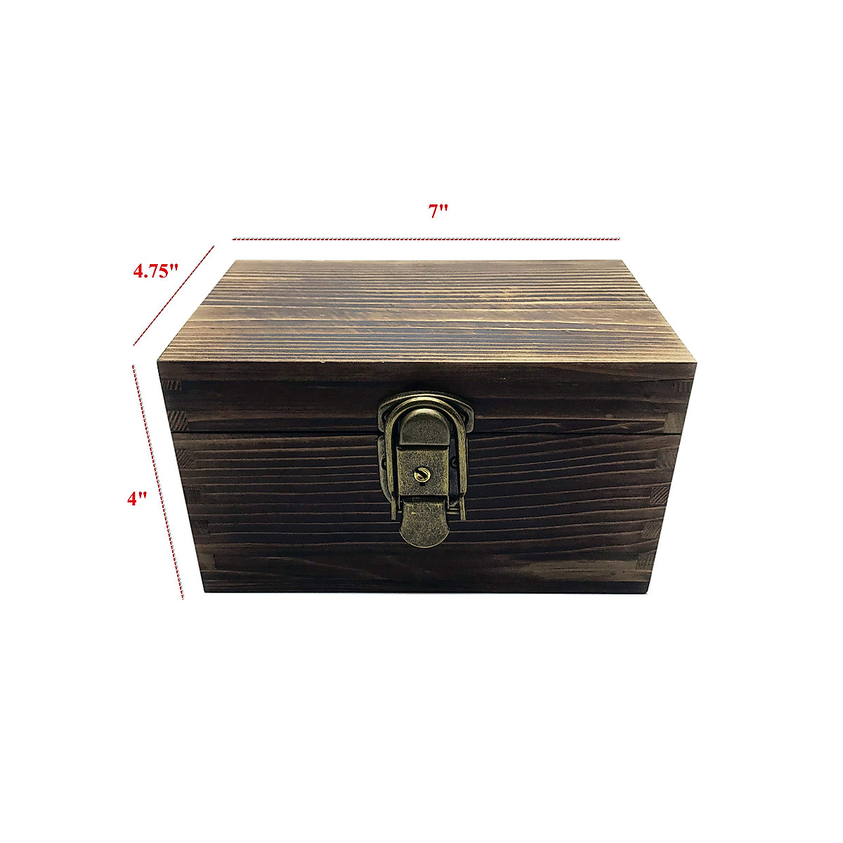 TECH STORE ON Flash USB Thumb Drive Case Memory Card Electronic Accessories Gift Storage Organizer Bag Secure Key Lock Antistatic Shockproof Foam (Wood, 12 USB Slots)