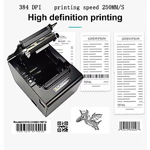 pos kithcen printer,80mm Restaurant Auto cutter wireless android thermal receipt bill ticket printer for small business,Compatible with android/WINDOWS,NOT for ios/ipad/MAC(Bluetooth+LAN/Ethernet+USB)