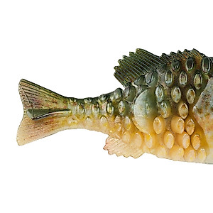 Berkley Powerbait Gilly Fishing Soft Bait, HD Pumpkinseed, 90mm