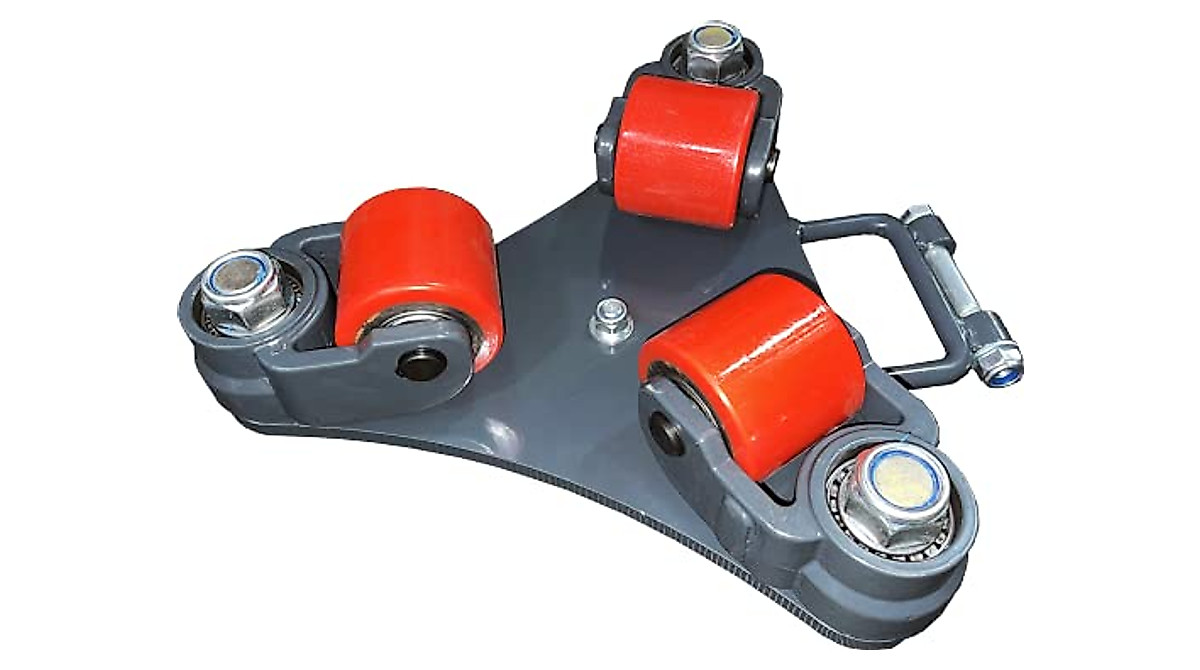360° Rotating Machine Dolly - Max 8800lb Capacity