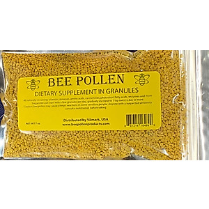 BEE POLLEN 100% Pure Natural Bee Pollen Granules 7 oz