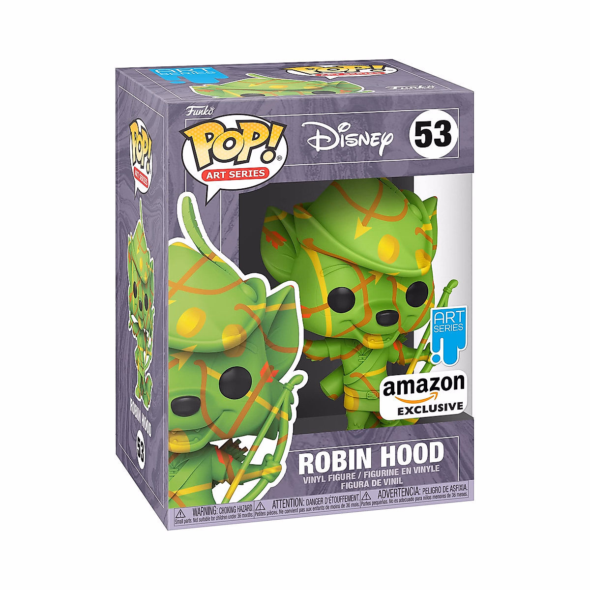 Funko POP Pop! Artist Series: Disney Treasures of The Vault - Robin Hood Multicolor