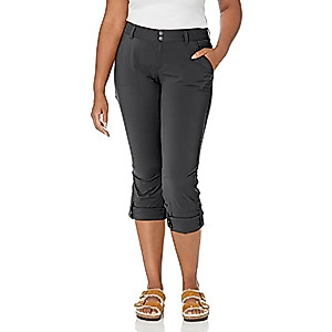 Columbia Women's Big and Tall Saturday Trail Stretch Pant, Grill, 14