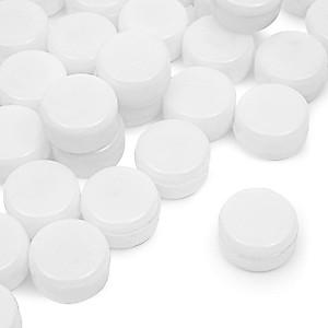 Juvale White Round Inserts for Noise Makers for Graduation, Sporting Events (0.83 in, Pack of 100)