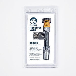 Blue Ox BX8858 5/8" Receiver Lock for 2" receivers