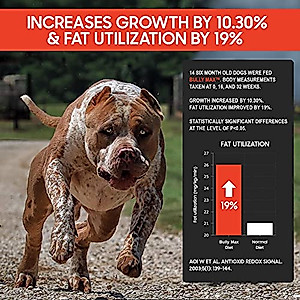 Bully Max 3-IN-1 Liquid Muscle Building Supplement For Dogs. For all breeds & ages. Clinically tested. #1-rated since 2008