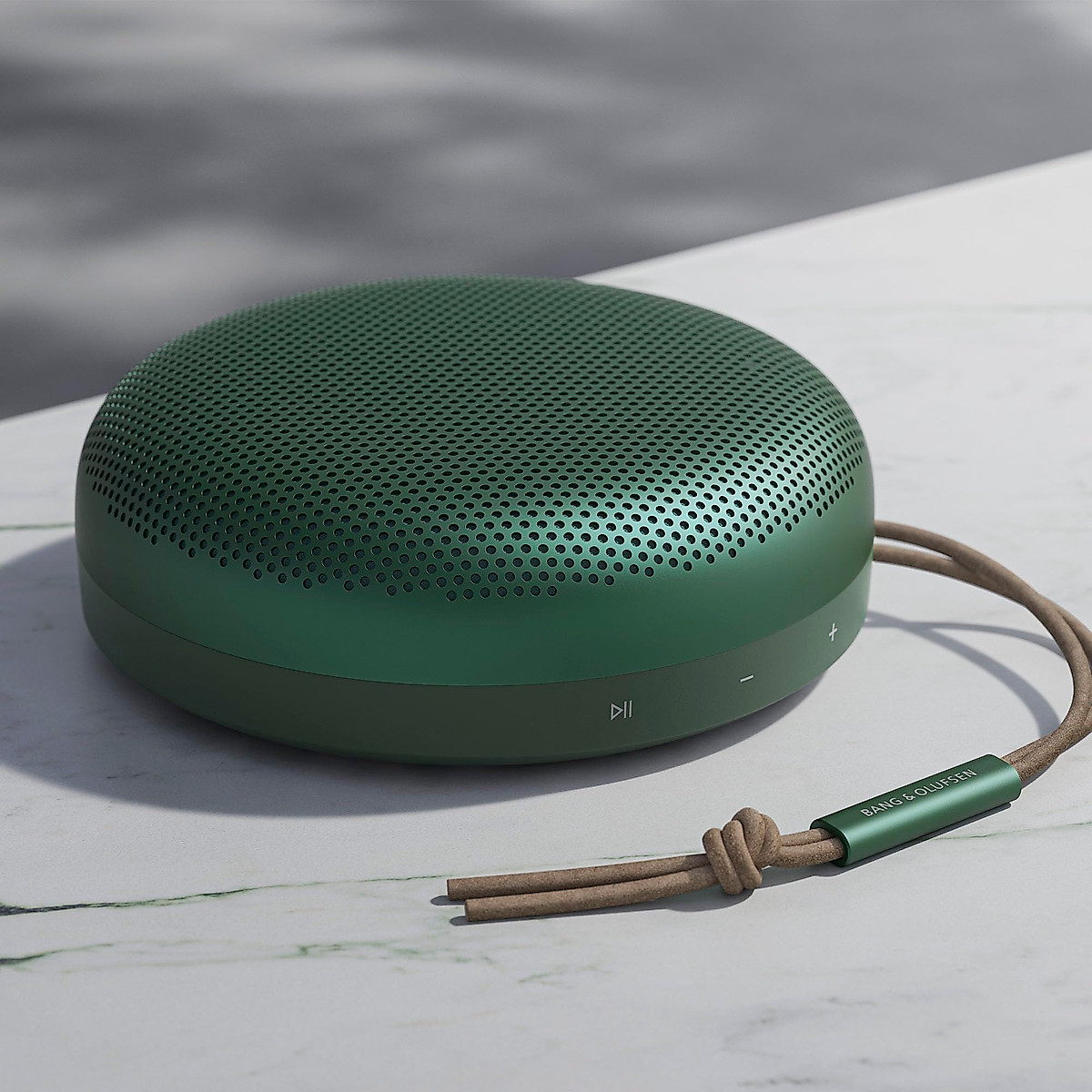 Bang & Olufsen Beosound A1 2nd Generation Wireless Portable Waterproof Bluetooth Speaker With Microphone, Green