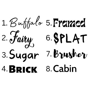 DoneHomespun Custom Personalized Vinyl Decals Text and Elements - Decal for Thermos, Cup, Mug, Cooler