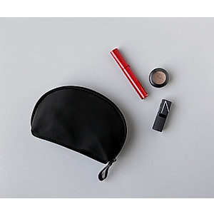 Mossio Cosmetic Bag, Lightweight Tote Bag Carry Case Travel Storage Black