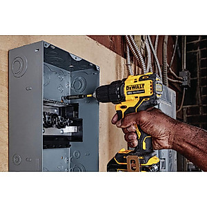 Dewalt DCK278C2R ATOMIC 20V MAX Brushless Lithium-Ion 1/2 in. Drill Driver/ 1/4 Impact Driver Combo Kit (1.3 Ah) (Renewed)