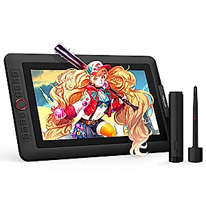 XPPen Drawing Tablet with Screen Full-Laminated Graphics Drawing Monitor Artist13.3 Pro Graphics Tablet with Adjustable Stand and 8 Shortcut Keys (8192 Levels Pen Pressure, 123% sRGB)