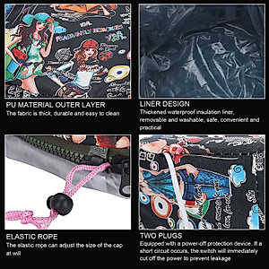 Hair Treatment Steam Deep Conditioning Heat Electric Heat and Thermal Spa Hair Styling Steamer Hat Electric Hair Thermal Deep Conditioning Hair Scalp Treatment