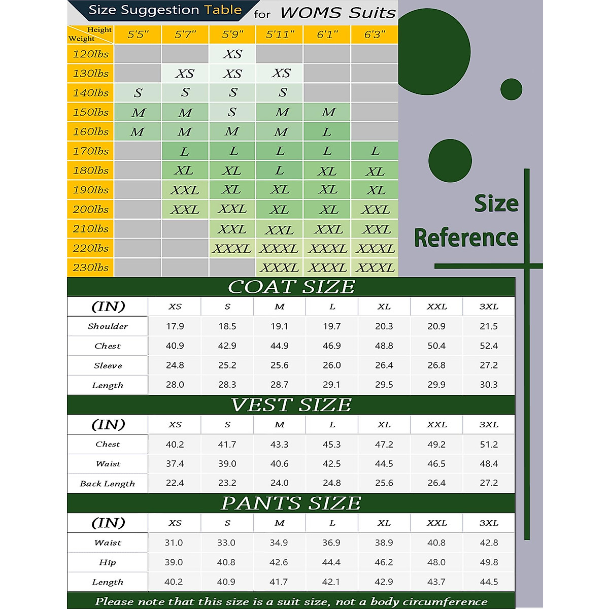 Mens 3 Piece Suit Set,Slim Fit Suits for Men,Solid Jacket,Vest,Pants Tuxedo Black M