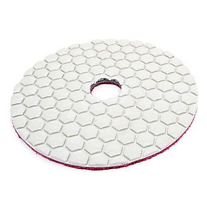 Dry 3 Step Diamond Polishing Pads Kit 4 Inch 3-Pack Step 2 for Granite Quartz Marble Concrete Terrazzo