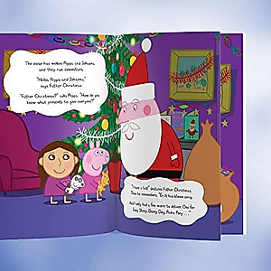 Peppa Pig Personalized Book: Christmas with Peppa Pig (Large Hardback)