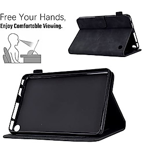 Tablet PC Case Compatible with Kindle Fire 7 12th Generation 7inch Case 2022 ,Premium Leather Case Slim Folding Stand Folio Cover Protective Cover with Card Slot/Auto Sleep Wake Tablet home ( Color :