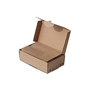 100 Pack 100% Brown Kraft Paper Bags, 4" x 6" x 2" Inches, Gift Card, Gift Candy, Cookies, Doughnut, Crafts, Party Favor, Sandwich, Jewelry