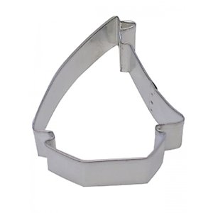R&M Sailboat 3.5" Cookie Cutter in Durable, Economical, Tinplated Steel