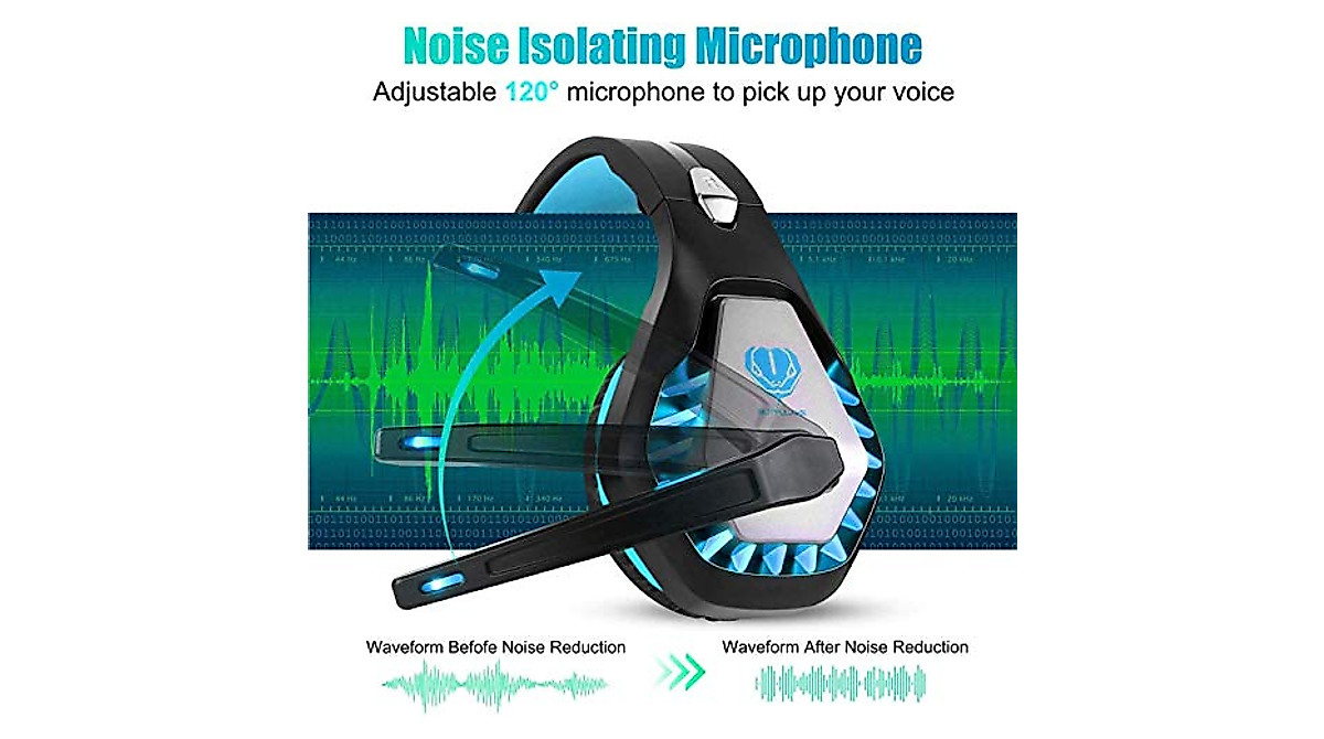 BUTFULAKE Gaming Headset: Surround Sound & Comfort