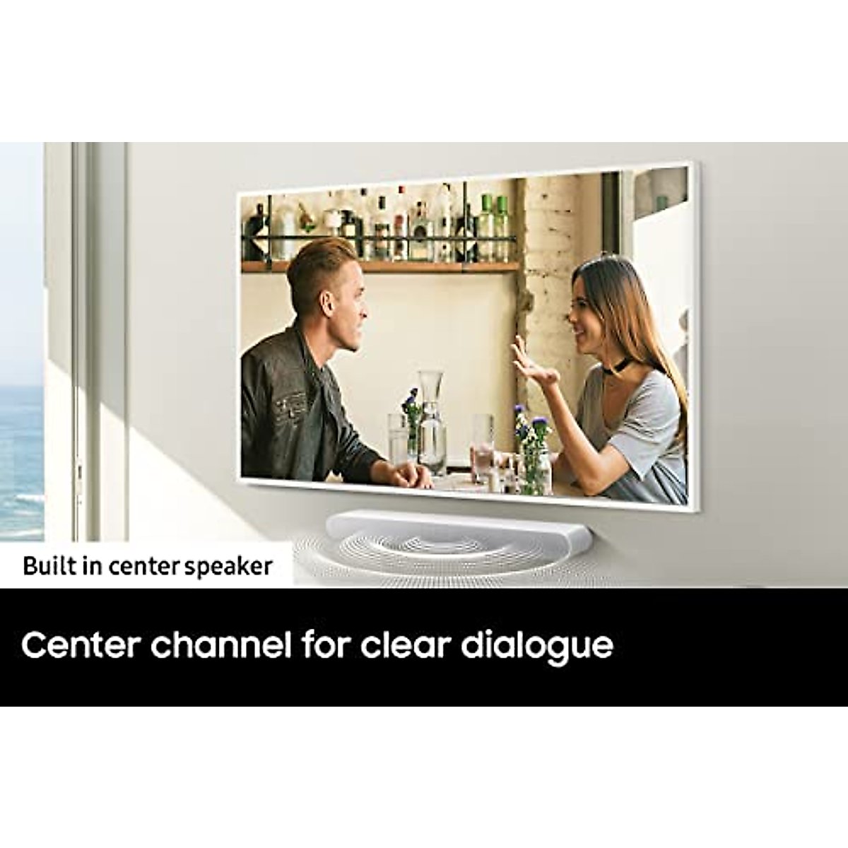 SAMSUNG HW-S61B 5.0ch All-in-One Wireless Soundbar w/Dolby Atmos, Q-Symphony, Built-in Center Speaker, Alexa, Bluetooth TV Connection, 2022(Amazon Exclusive)
