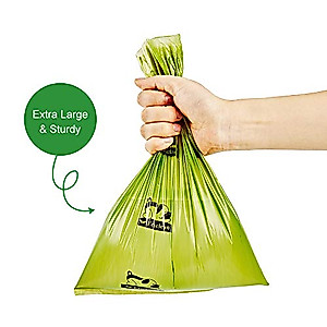 Dog Poop Bags, 60 Rolls / 900 Count Dog Waste Bags with Dispenser and Leash Clip, Unscented, Extra Thick and Strong Poop Bags for Dogs