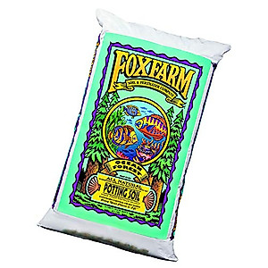 Foxfarm FX14053 Ocean Forest Plant Garden PH Adjusted 12 Quarts Potting Soil Blend Mix for Containerized Plants, 11.9 Pound Bag (2 Pack)