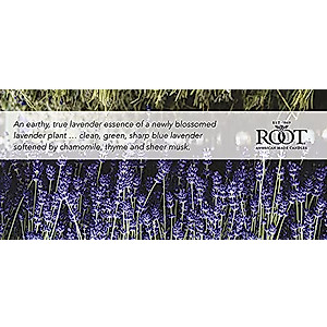 Root Candles Honeycomb Veriglass Scented Beeswax Blend Candle, English Lavender Large
