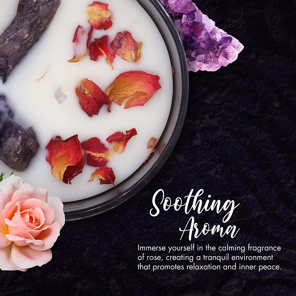 Manifest Apothecary Healing Remedies & Ritual Supplies - Manifestation Candles - for Emotional Burden Support - Purple (Release)