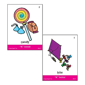 Super Duper Publications | Articulation K Sound Fun Deck | Vocabulary and Language Development Flash Cards | Educational Learning Materials for Children