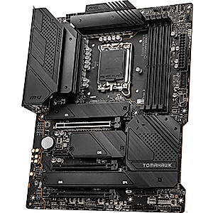 MSI MAG Z690 Tomahawk WiFi Gaming Motherboard (ATX, 12th Gen Intel Core, LGA 1700 Socket, DDR5, PCIe 5, 2.5G LAN, M.2 Slots, Wi-Fi 6E)