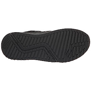 PUMA Men's Pacer Future Doubleknit Lace Up Fashion Sneaker Blk/Wht 10.5 Medium US