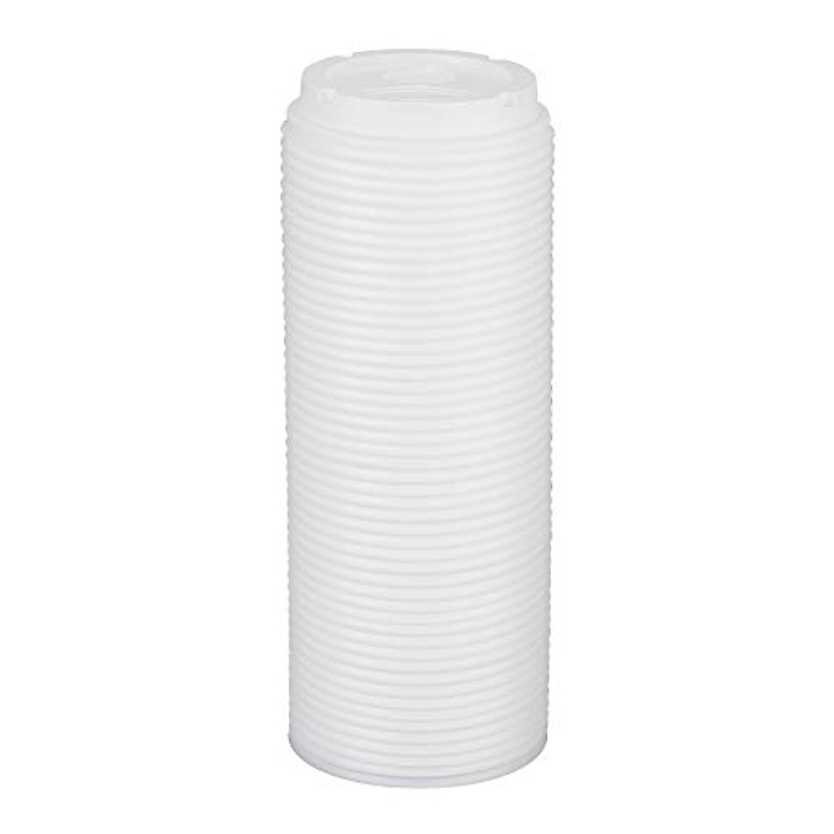 Dixie 10-20 oz. Dome Hot Coffee Cup Lid by GP PRO (Georgia-Pacific) White 9542500DX 500 Count (10 sleeves of 50 lids)