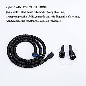 JIYTG Handheld Bidet Sprayer 2 Spray Modes Baby Cloth Diaper Sprayer Single Cold Toilet Sprayer Wall Mounted Brass Handheld Sprayer Kit with Angle Valve