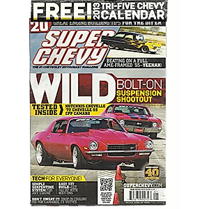 SUPER CHEVY, JANUARY, 2013 (THE # 1 CHEVROLET ENTHUSIAST MAGAZINE) WILD