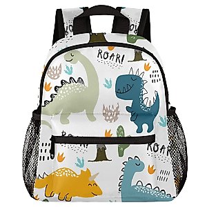OSAM SPACE Cute Dinosaur Backpack for Boy Mini Backpack, Small Backpack 12 Inche for Kids,Toddler Backpack