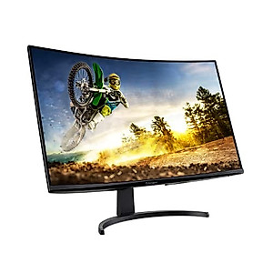 AOPEN by Acer 32HC5QR Sbiipx 31.5” Full HD (1920 x 1080) 1500R Curved Gaming Monitor | AMD FreeSync Premium Technology | 165Hz Refresh Rate | 1ms TVR | VESA Mountable | Display Port & HDMI