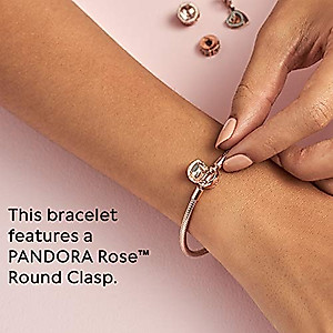 PANDORA Smooth Rose Clasp Bracelet
