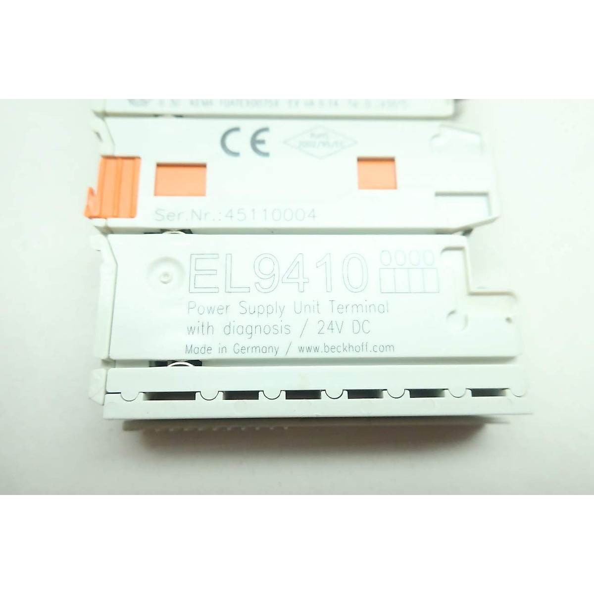 BECKHOFF EL9410 Power Supply Unit Terminal 24V-DC