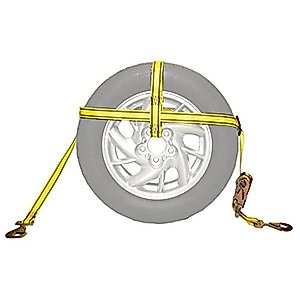 PROGRIP 18900 Vehicle Transport Adjustable Tire Bonnet with Ratchet and Hooks: Fits Tire up to 33" x 12 1/2"