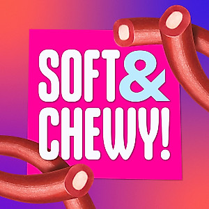 Bundle of SweeTARTS Ropes Candy, Cherry Punch, Twisted Rainbow Punch, & Tangy Strawberry, 9 Ounce (Pack of 3)