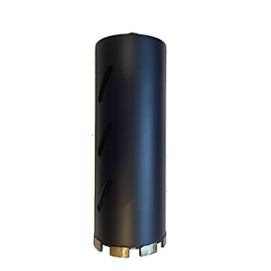 3 1/2" Laser Welded Dry Diamond Core Drill Bits for Cutting Concrete and Asphalt, 3 1/2" Diameter x 11" Length