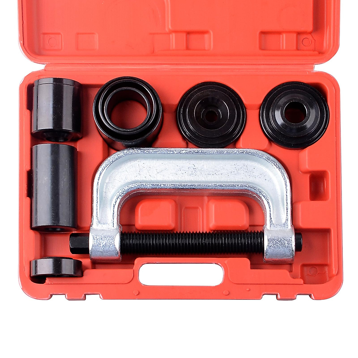 DAYUAN Ball Joint Press & U Joint Removal Tool Kit with 4x4 Adapters for Most 2WD and 4WD Cars and Light Trucks