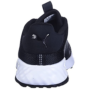 PUMA Golf Men's Grip Fusion Sport Golf Shoe, Puma Black-Quiet Shade, 12 M US