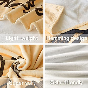 WARMTHLOVE Gifts for Wife Blanket Wife Gifts from Husband Anniversary Christmas Day for Her Soft and Warm Perfect for Bedding 60" x 50"