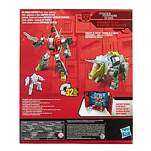 Transformers Toys Studio Series 86-07 Leader Class The The Movie 1986 Dinobot Slug Action Figures, Ages 8 and Up, 8.5-inch